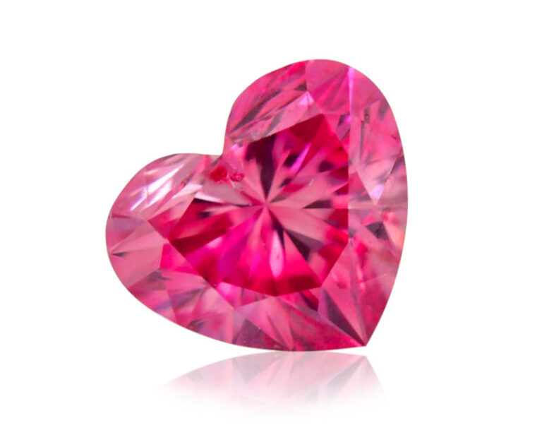 Růžový diamant 0.25ct 2P (Fancy Vivid Pink)/SI2 s ARGYLE certifikátem | VVDiamonds
